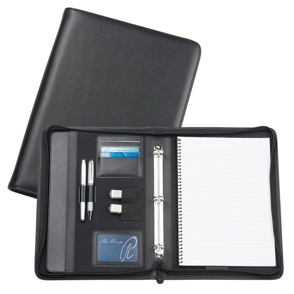 A4 Zippered Compendium - PromoShop