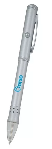 Pen Plastic With Logo Light Up In 7 Different Colours - PromoShop