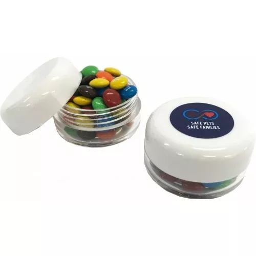 Small Screw Cap Jar with M&Ms - PromoShop
