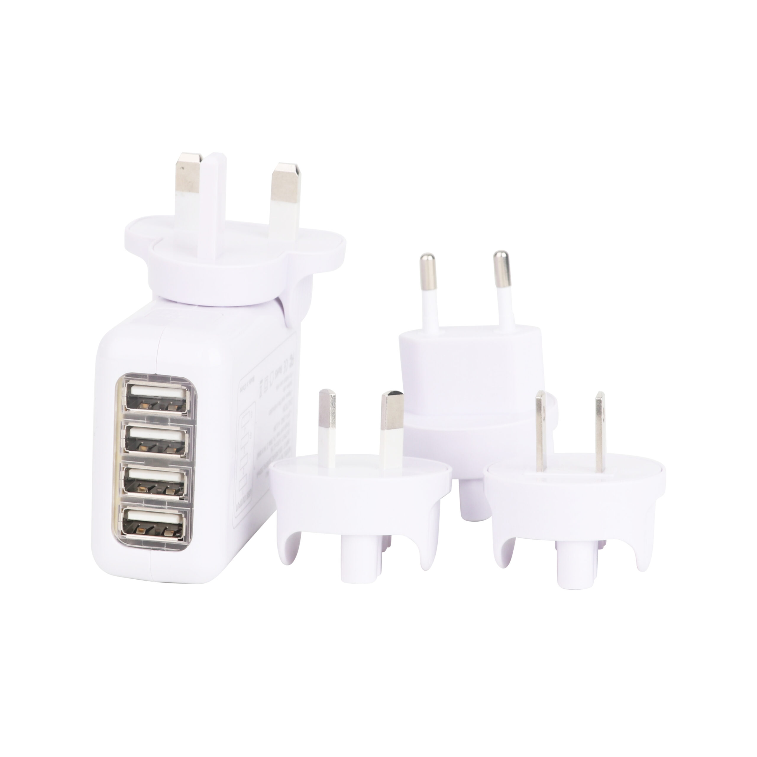 Promotional 4 Ports Usb Travel Adapter - PromoShop